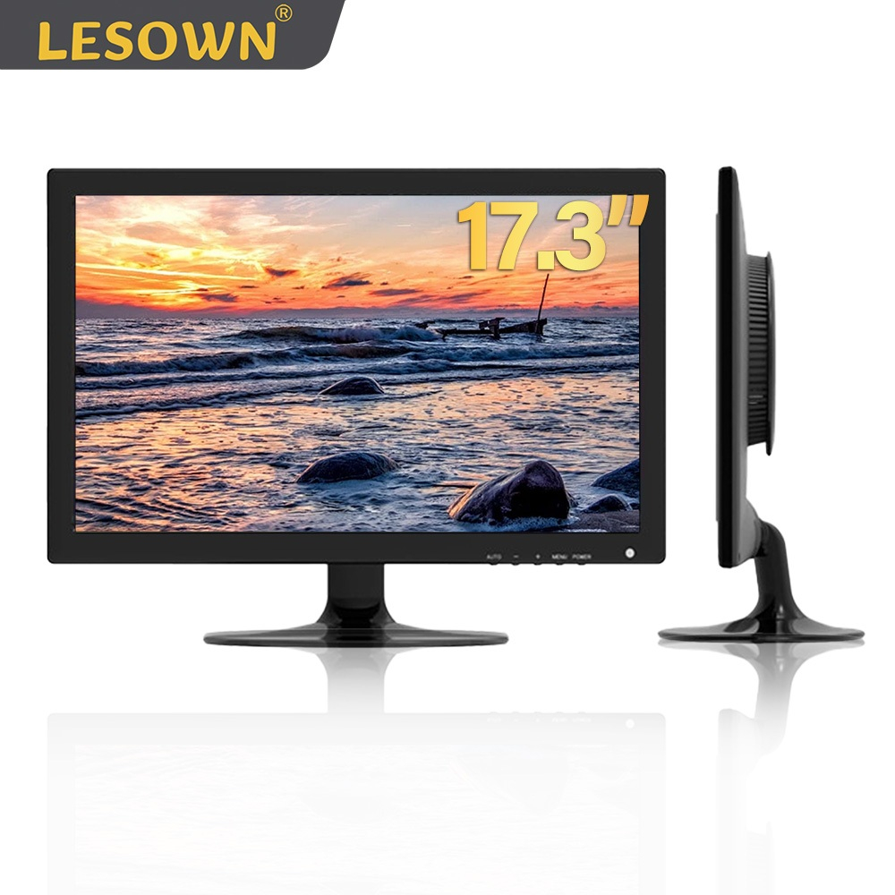 LESOWN Monitor Industrial Widescreen De 17.3 Polegadas VESA 1600 * 900 ...