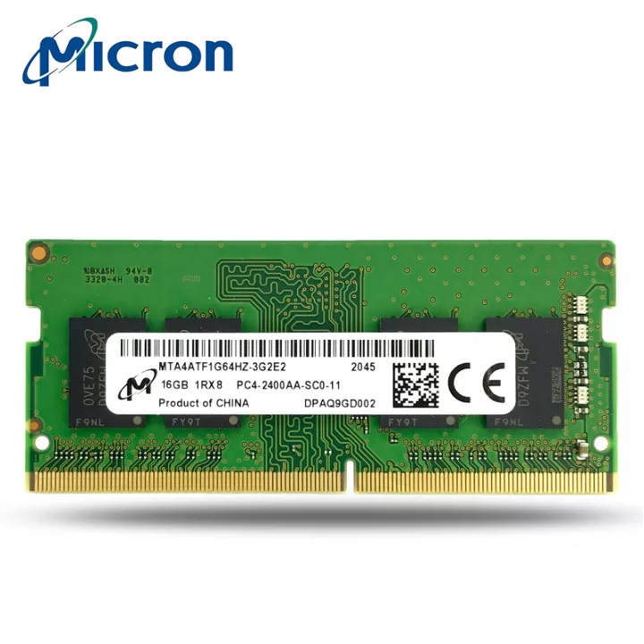 Memória Micron 4GB 8GB 16GB DDR4 RAM PC4-19200 SO-DIMM 2133MHz 2400MHz ...