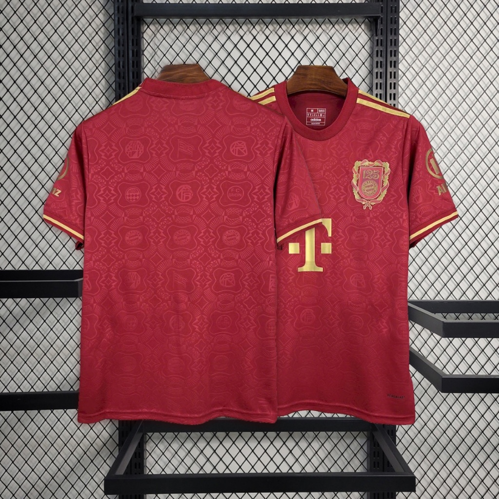 Nova camisa vermelha 24/25 Camisa do 125º aniversário HUYD | Shopee Brasil