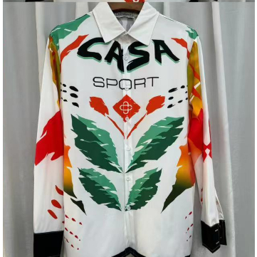 Camisa Masculina Verão Casa Moda Casablanca Digital Impressa social ...