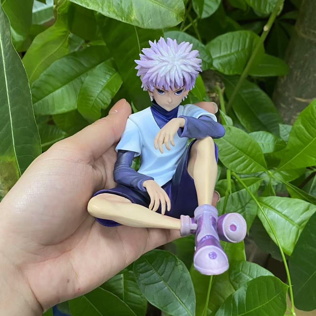 Figura De PVC Hunter X Sit Position Killua Zoldyck E Gon FREECSS | Shopee Brasil