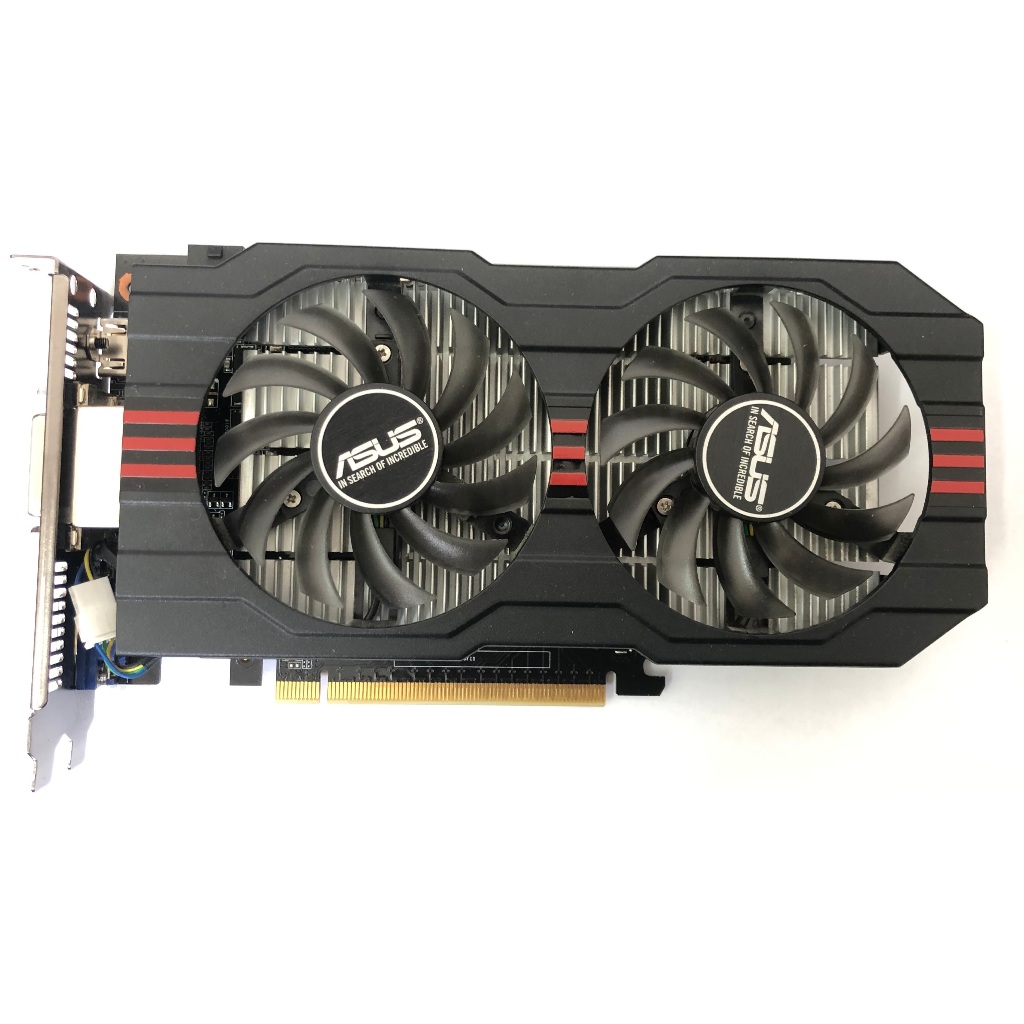 Placas Gráficas ASUS GTX 750TI GTX750TI OC 2GB GDDR5 HDMI VGA DVI GAMING | Shopee Brasil
