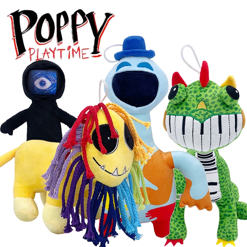 Poppy Playtime 4 Plush YARNABY PIANOSAURUS Doey Brinquedo De Pelúcia 3D ...