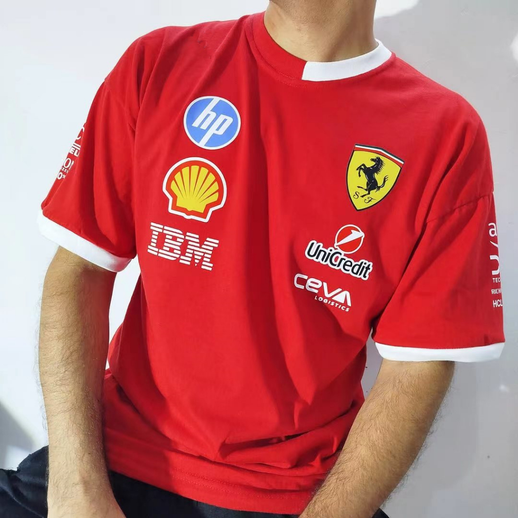 Nova Camisa POLO Team 2025 2026 F1 Scuderia Ferrari | Shopee Brasil