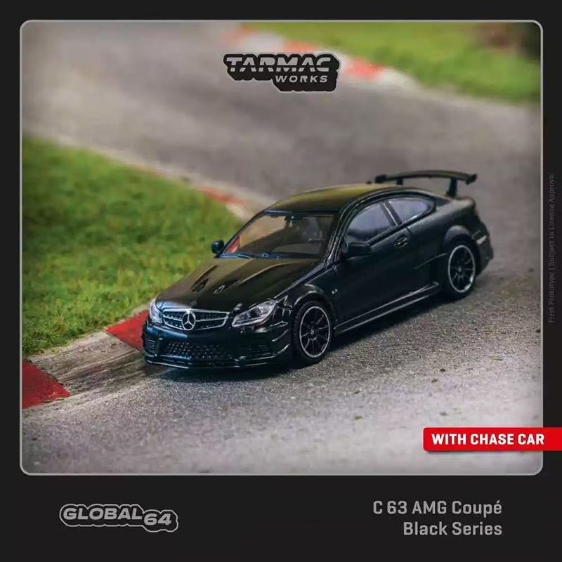 Tarmac Works 1 : 64 Mercedes-Benz C63 AMGoupé Série Preta Veículo ...