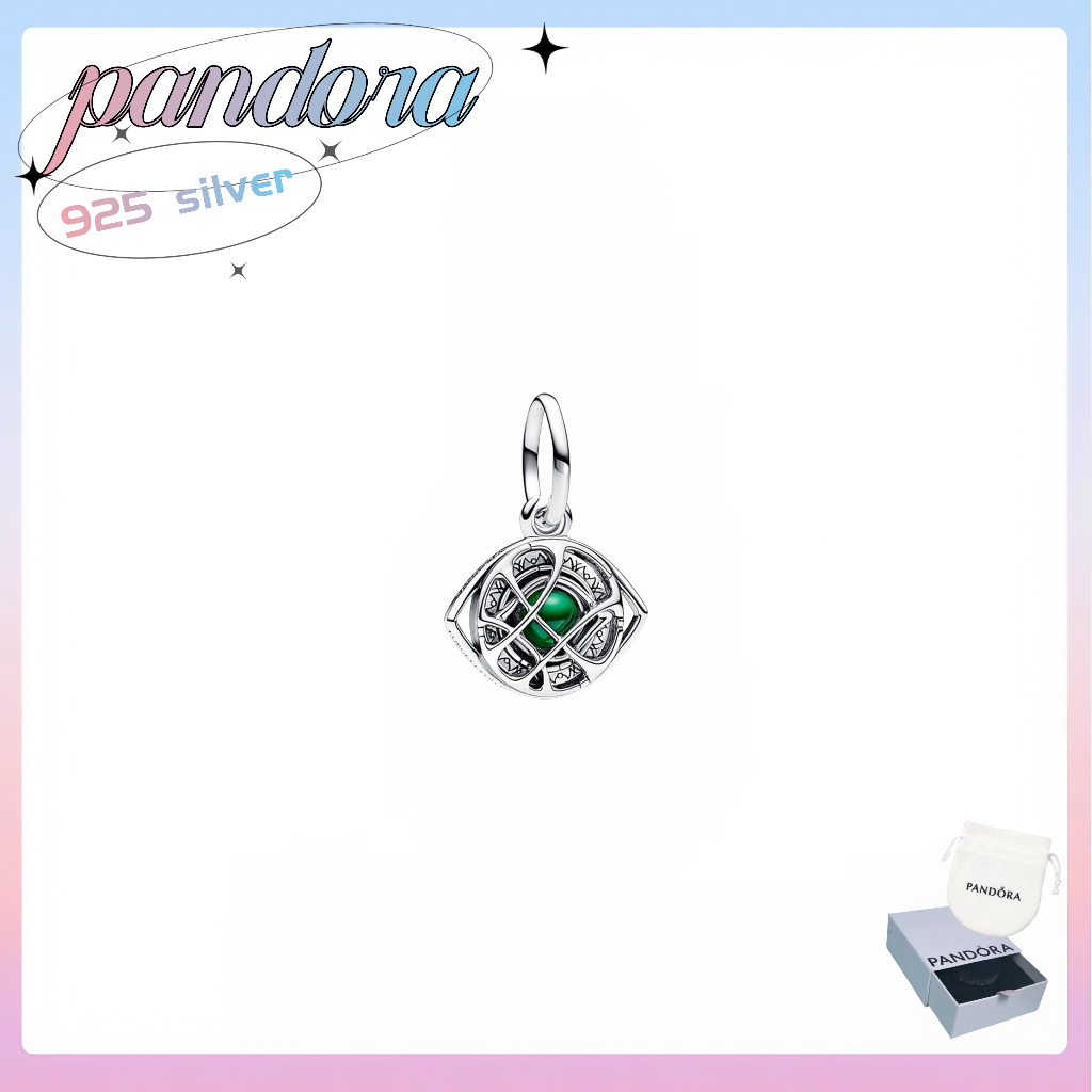 Pandora S925 100 % Joias De Prata Genuínas-Marvel Doctor Strange Agamotto Eye Dangle Charm ...