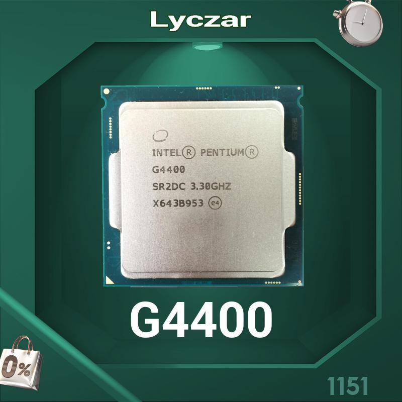 Processador Intel Pentium G4400 LGA 1151 3.3 Ghz 3M Cache Dual-Core 54W Lyczar Desktop CPU ...