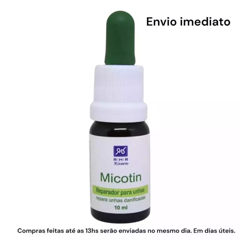Micose de Unhas Micotin 10ml Conta Gotas - Reparador Para Unhas Com ...