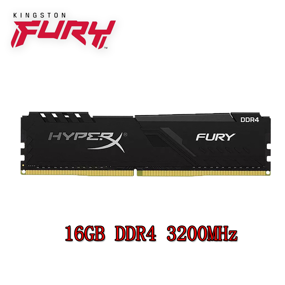 Kingston HyperX Fury DDR4 RAM 16 Gb DDR4 3200 Mhz HX432C16FB3/16 Memória De Mesa Para Computador ...
