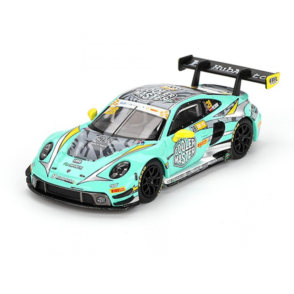 Mini GT MGT00804 804 1/64 Porsche 911 GT3 R # 28 HubAuto Racing 2023 ...
