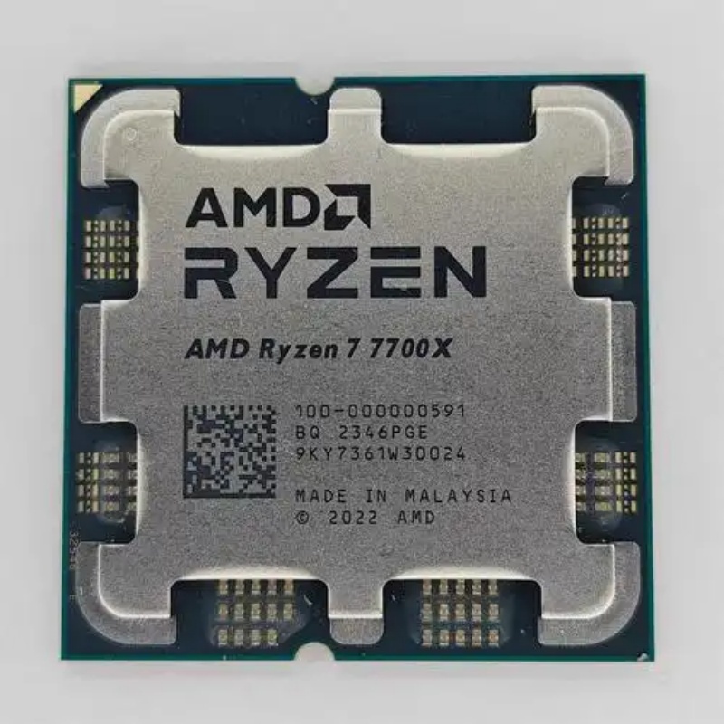 Processador AMD Ryzen 7 7700X R7 7700X Desktop 4.5 GHz-5.4 8 Núcleos 16 ...