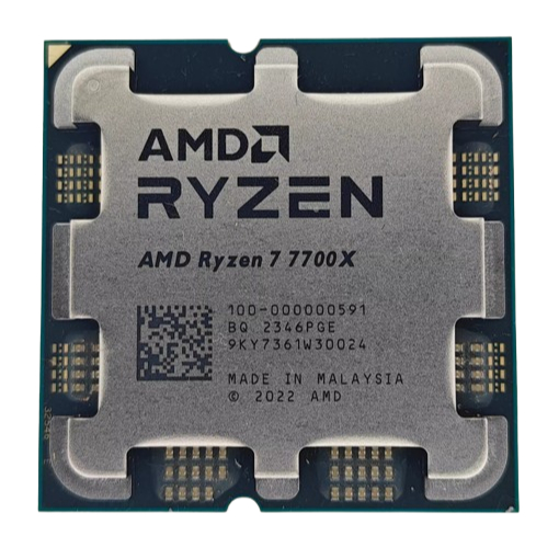 CPU AMD Ryzen 7 R7 7700 7700X Novo original | Shopee Brasil