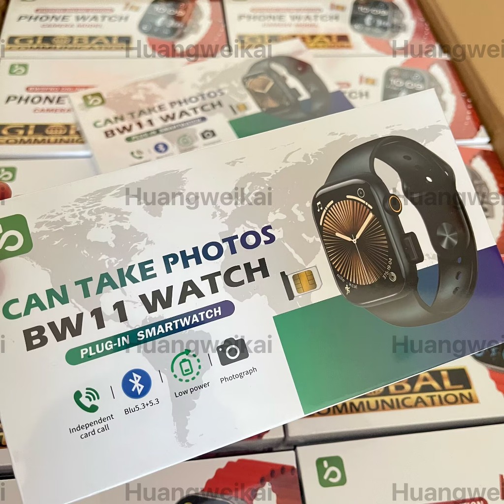 Mais Recente watch10 BW11 4G Cartão SIM Global top Smart watch S10 Para ...