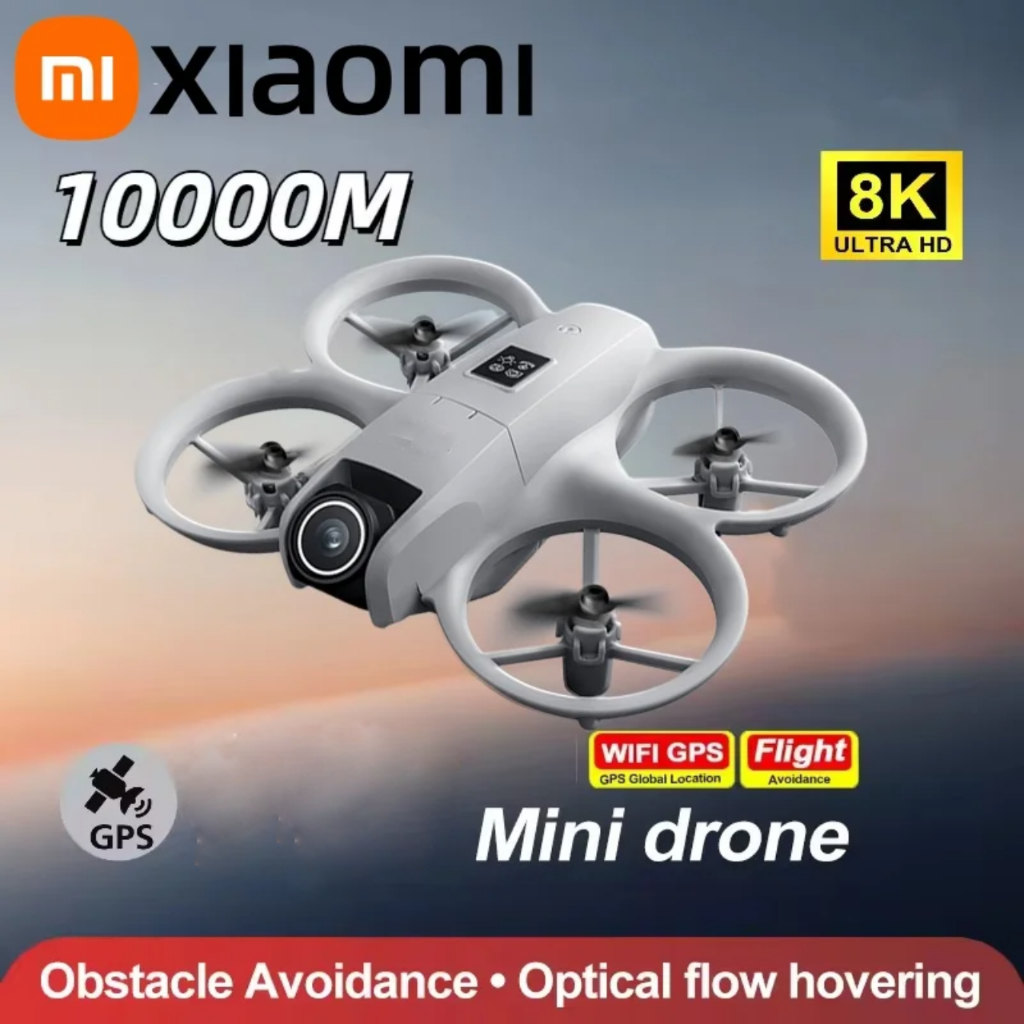 Xiaomi V66 Mini RC Drone 8K Profissional Grande Angular HD Câmera Dupla ...