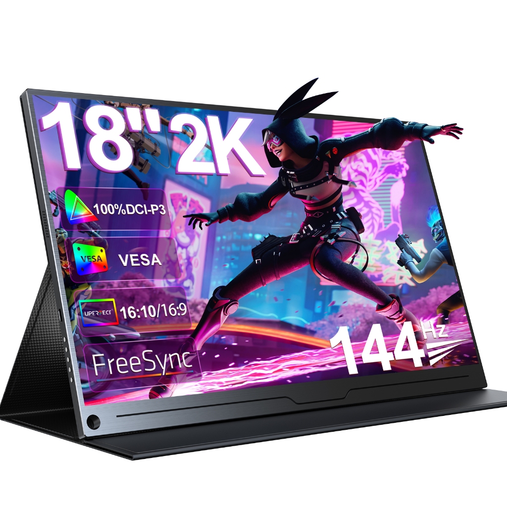 Monitor Portátil UPERFECT De 18 Polegadas 2K 144HZ 1000 : 1 300Nits 100 % sRGB IPS | Shopee Brasil