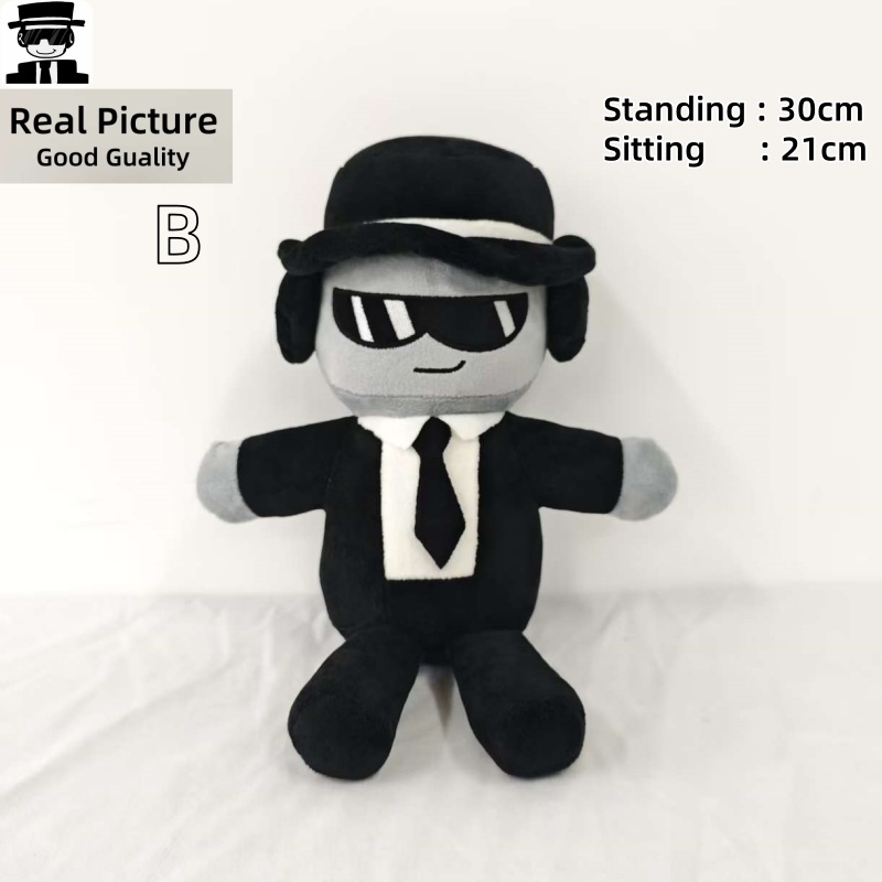 Bctchance Forsaken Plushcute Black Suit Brinquedo De Pelúcia Engraçado ...