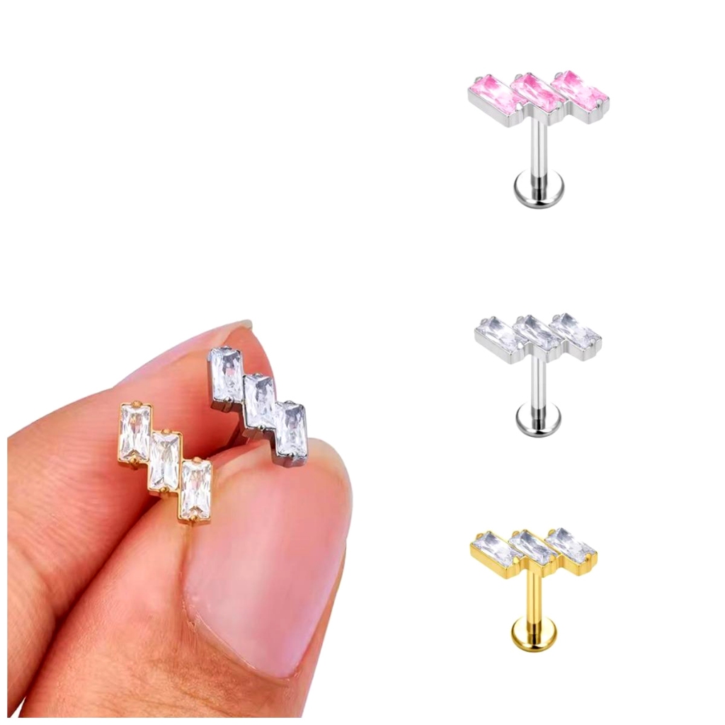 Pregos De Osso De Três Orelhas De Liga De Titânio , Unhas Labiais ...