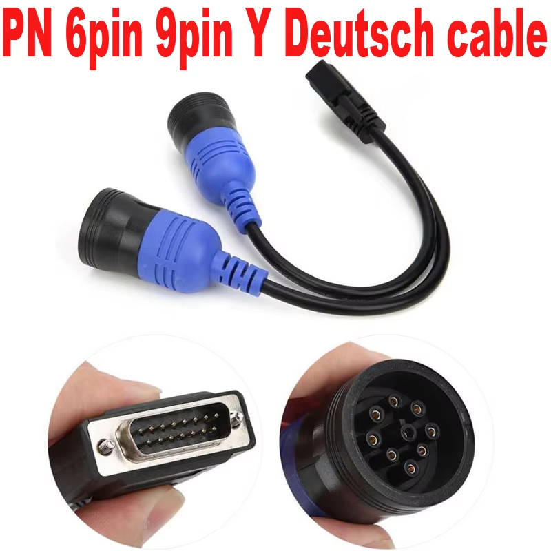 Para Link USB Nexiq 125032 Caminhão Diesel DB 15Pin Masculino Pn 405048 6Pin 9Pin Y Deutsch ...