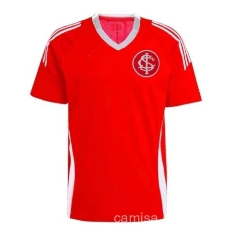 Camisa Internacinal de Futebol2025/2026 Masculina Camisa casual de ...