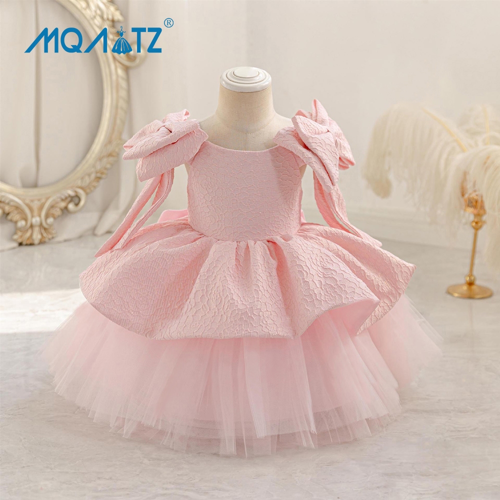 MQATZ Cerimônia 2 1 Ano Vestido Da Menina Do Bebê Crianças Roupas Doces ...