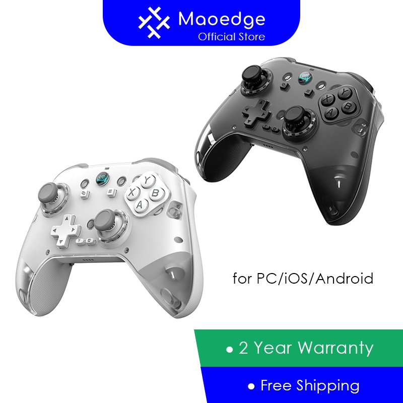 Maoedge Dual Hall Gamepad Sem Fio Controlador De Jogo Bluetooth Com ...