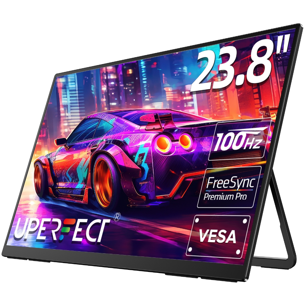 【Enviar do Brasil】UPERFECT Monitor Portátil 23.8 Polegadas 1080P 100HZ ...