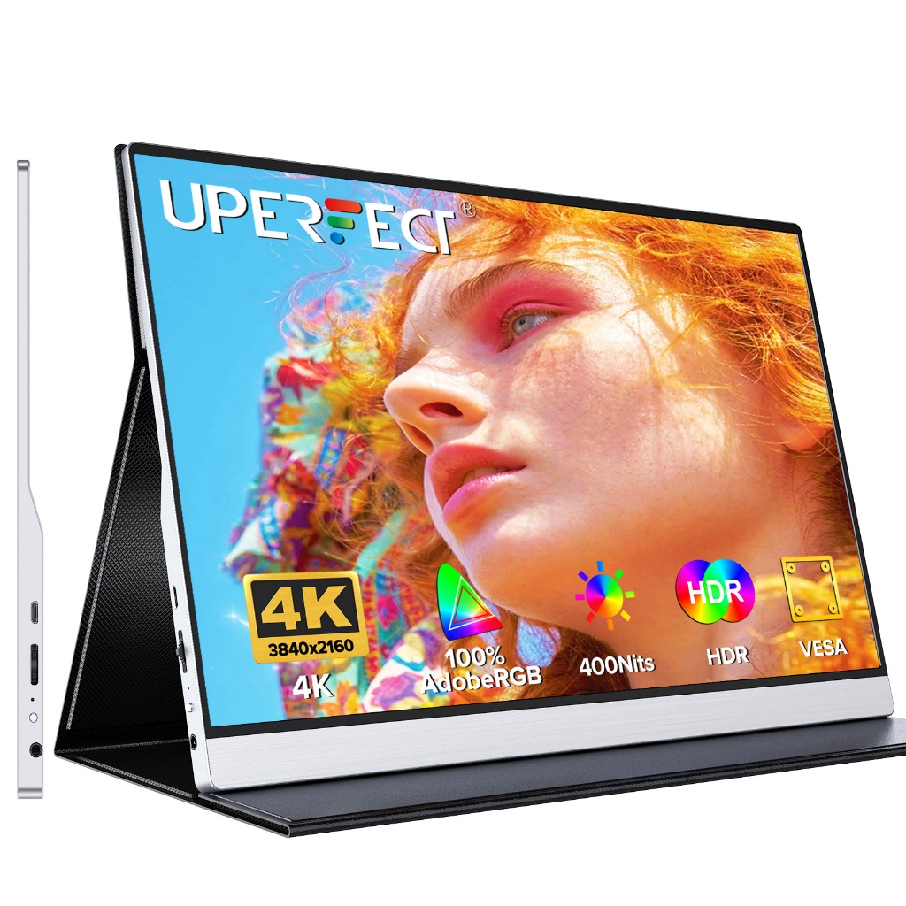 【Enviar do Brasil】UPERFECT Touch Portable Monitor Portátil 15.6 inch 4K ...