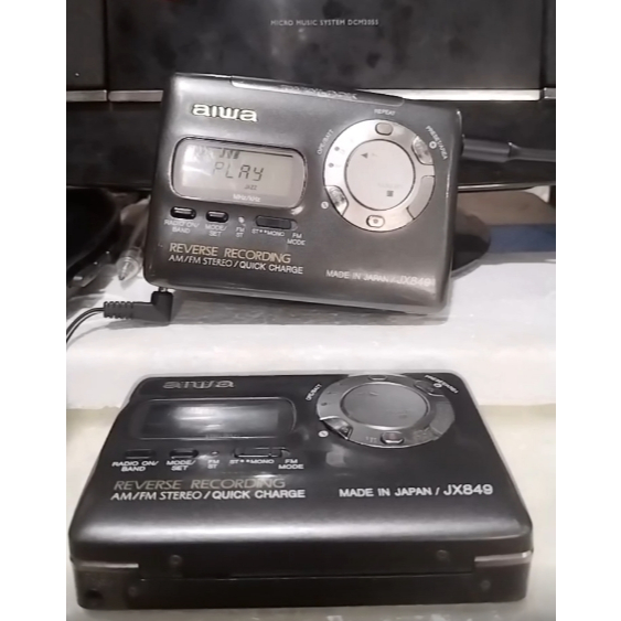 Walkman de fita portátil AIWA HS-JX849 | Shopee Brasil