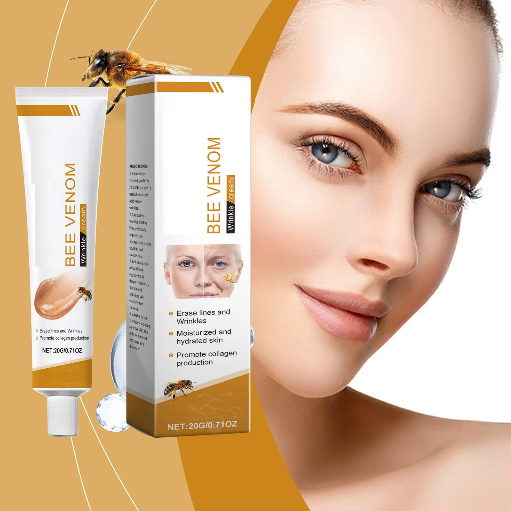 Novo Creme Removedor De Rugas Furzero Botox Bee Venom | Shopee Brasil