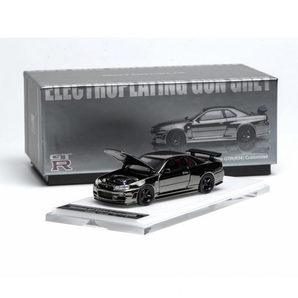 Motorhelix M63415 1/64 Nissan Skyline GT-R R34 Z Tune Nismo ...