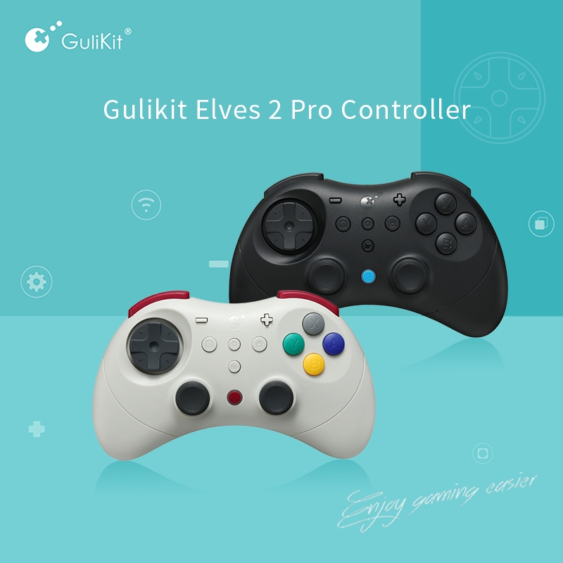 GuliKit Elves 2 Pro Controlador Para Nintendo Switch 2 OLED Lite Windows PC Android iOS Hall ...