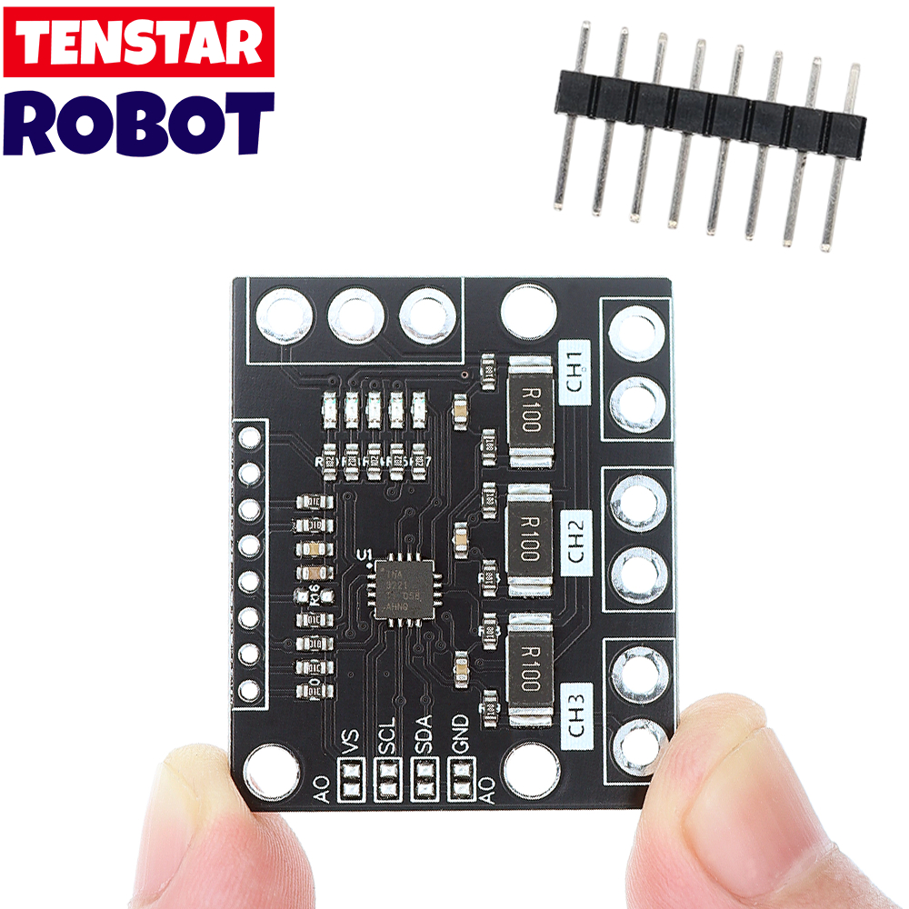 Module Capteur Courant Tension INA3221 Module Capteur De Courant ...