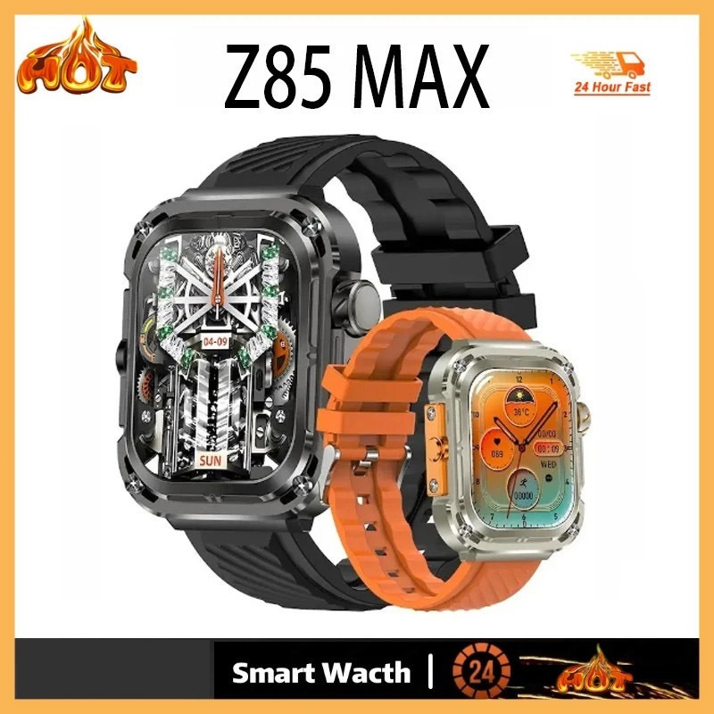 Conjunto De smartwatch Z85 Max 3 Em 1 Com Tela De Alta Definição De 2. ...