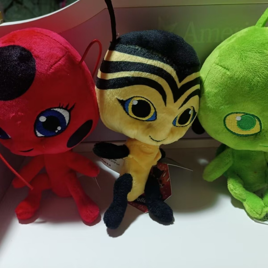 Miraculous Joaninha Kwamis Boneca De Brinquedo De Pelúcia Marinette ...