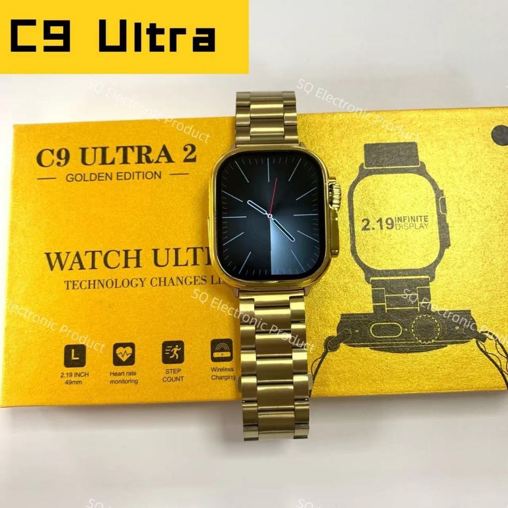 Nova 49 mm C9 Ultra Max Gold Smart Watch 2.09 Pantalla Nova Dua Smart ...