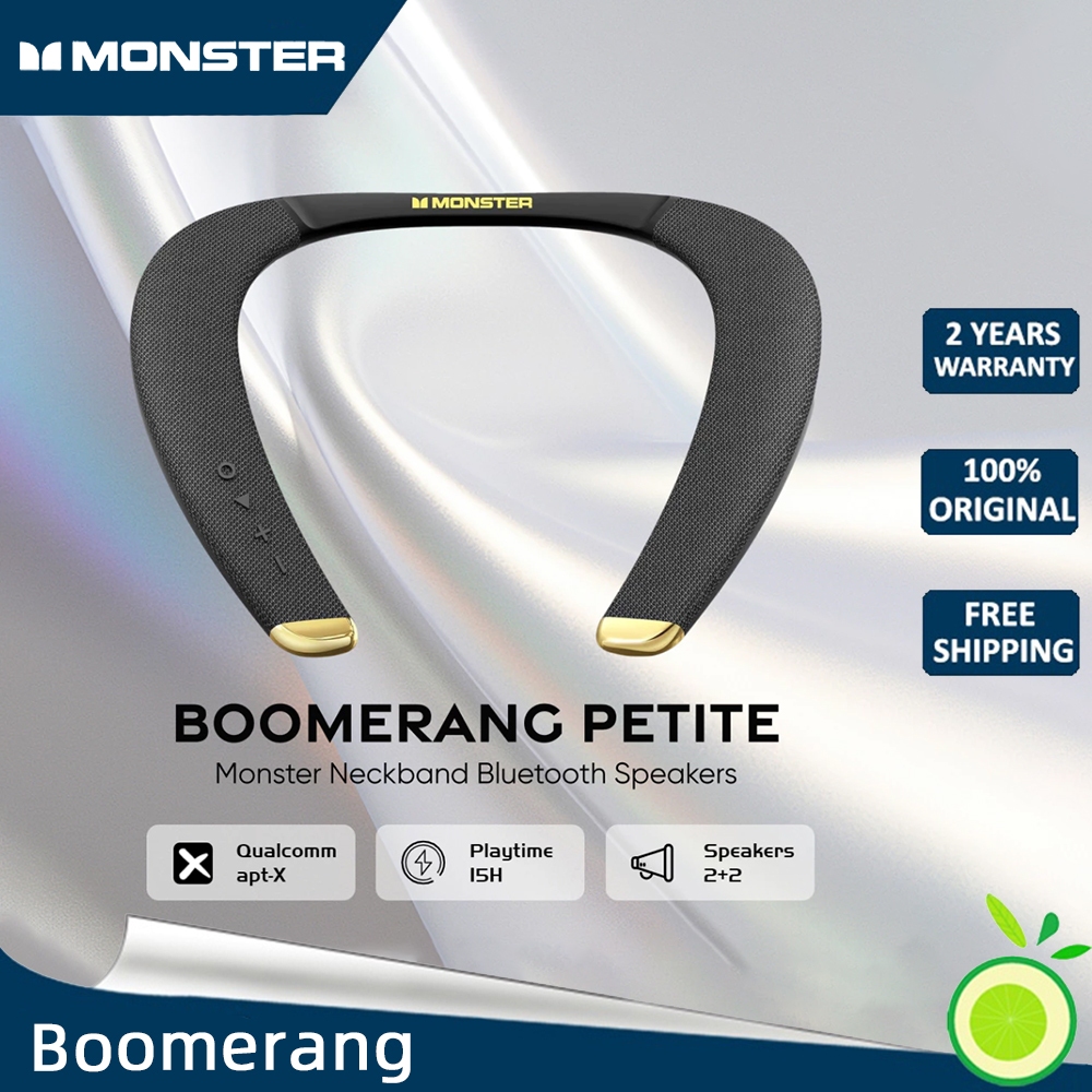 Alto-Falantes Bluetooth Monster Boomerang Petite Neckband , Falante De ...