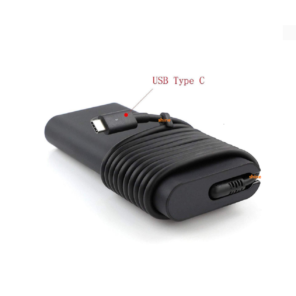 Adaptador AC USB Tipo-C oem 65W Para Dell XPS 13 9320 XPS9320 9340 ...