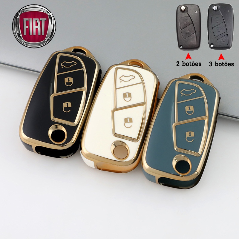 Chaveiro De Capa De Chave De Carro FIAT Adequado Para PUNTO/STILO/Idea ...