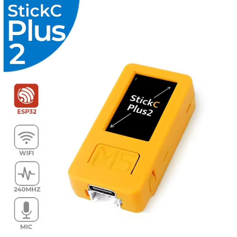 M5StickC PLUS2 ESP32-PICO Mini IoT Kit De Desenvolvimento IR E WiFi Controlador TFTScreen De 1. ...