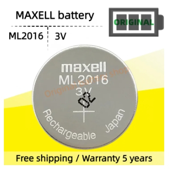 Maxell ML2016 Bateria Recarregável 3v Placa-Mãe Do Computador Luz Energia Relógio Eletrônico Em ...