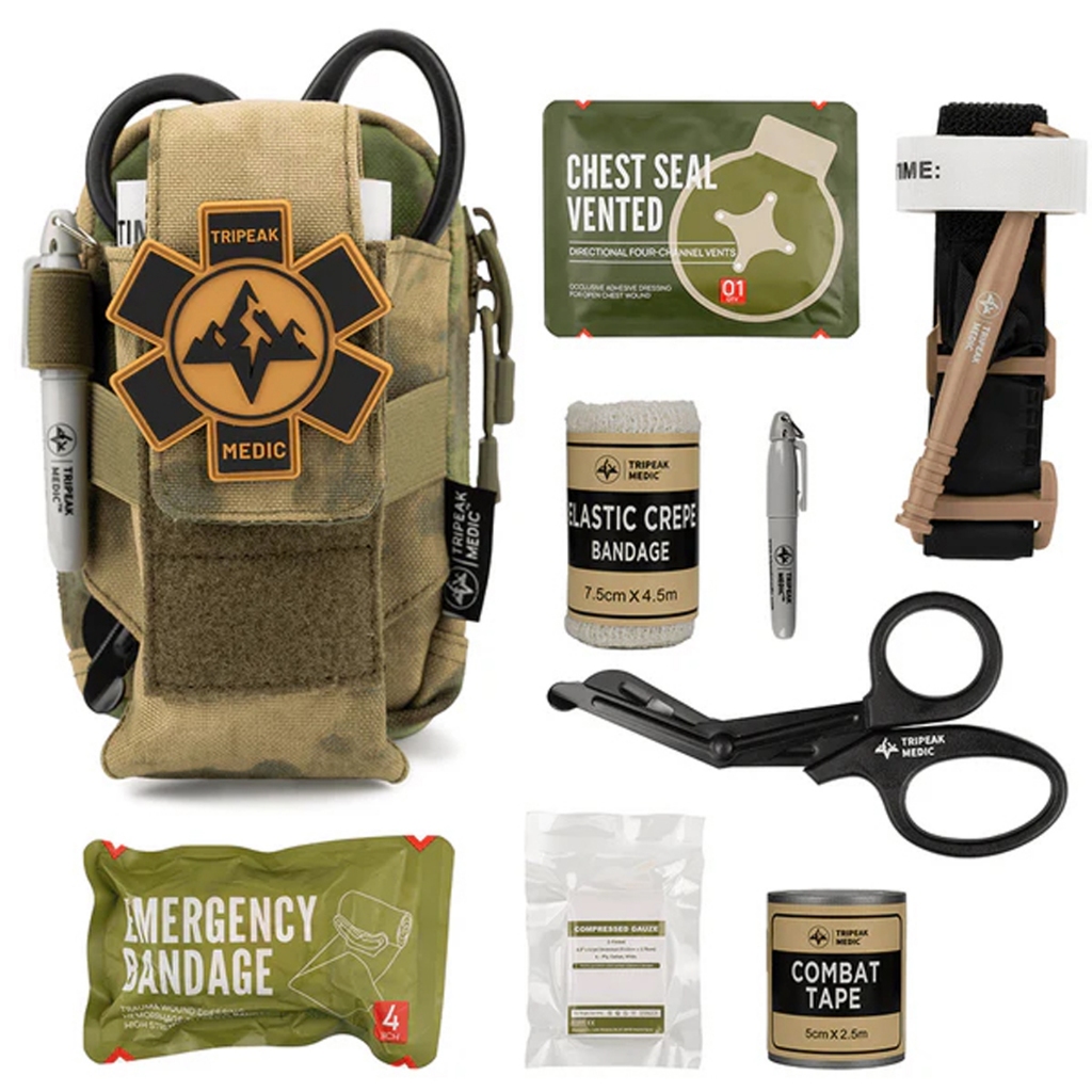 EDC IFAK Trauma Kit Molle Bolsa Tática | Shopee Brasil