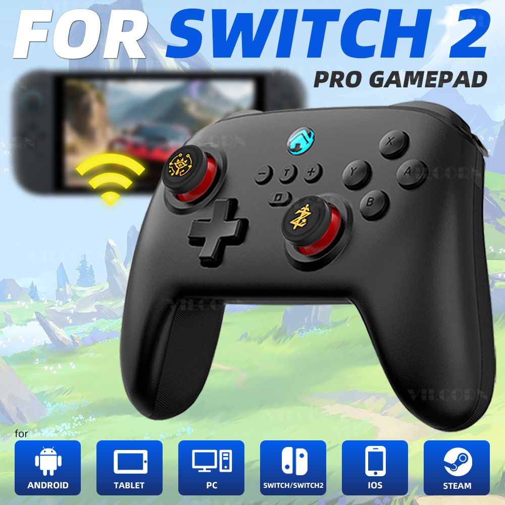 2025 Novo Controlador Switch Pro Para Nintendo 2 Console Joystick De Jogo Sem Fio Gamepad ...