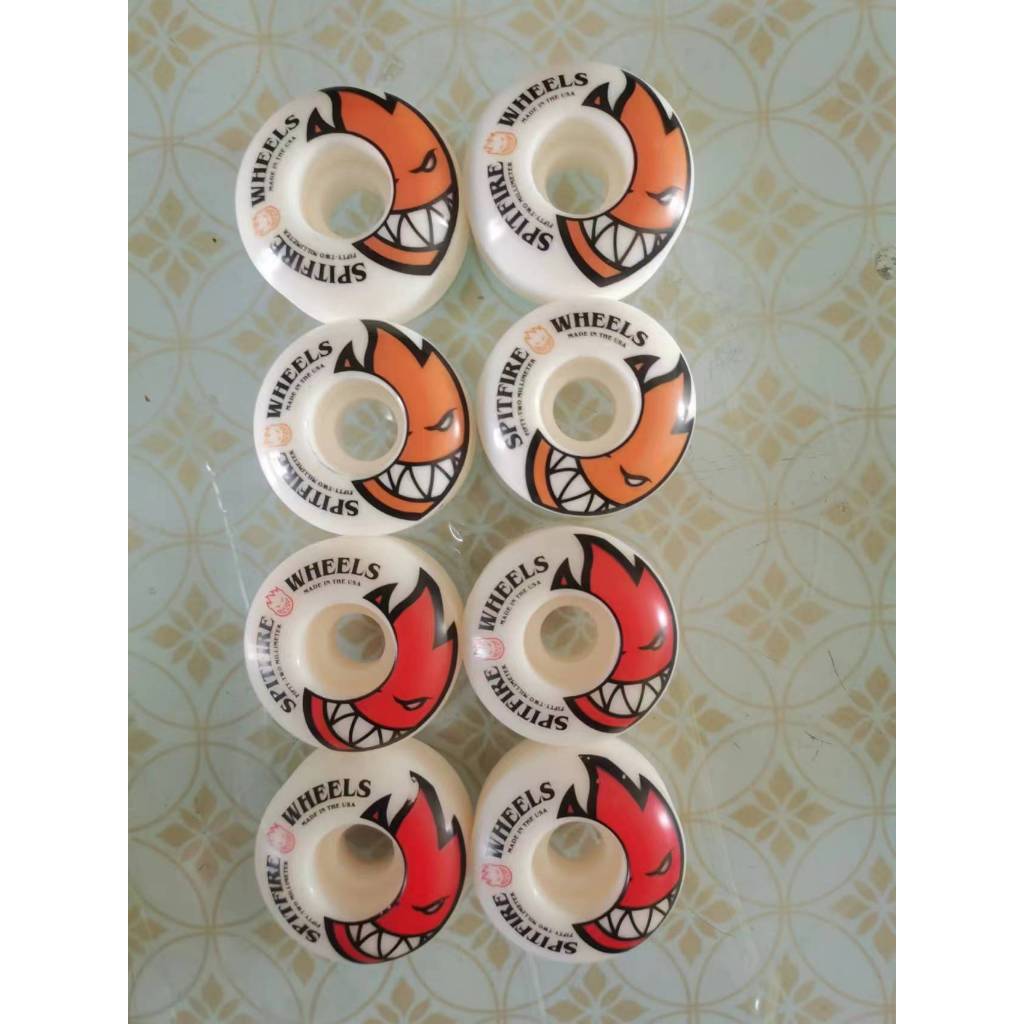 Spitfire Skate PU Alta Elasticidade SHR Freio horizontal Roda Larga ...