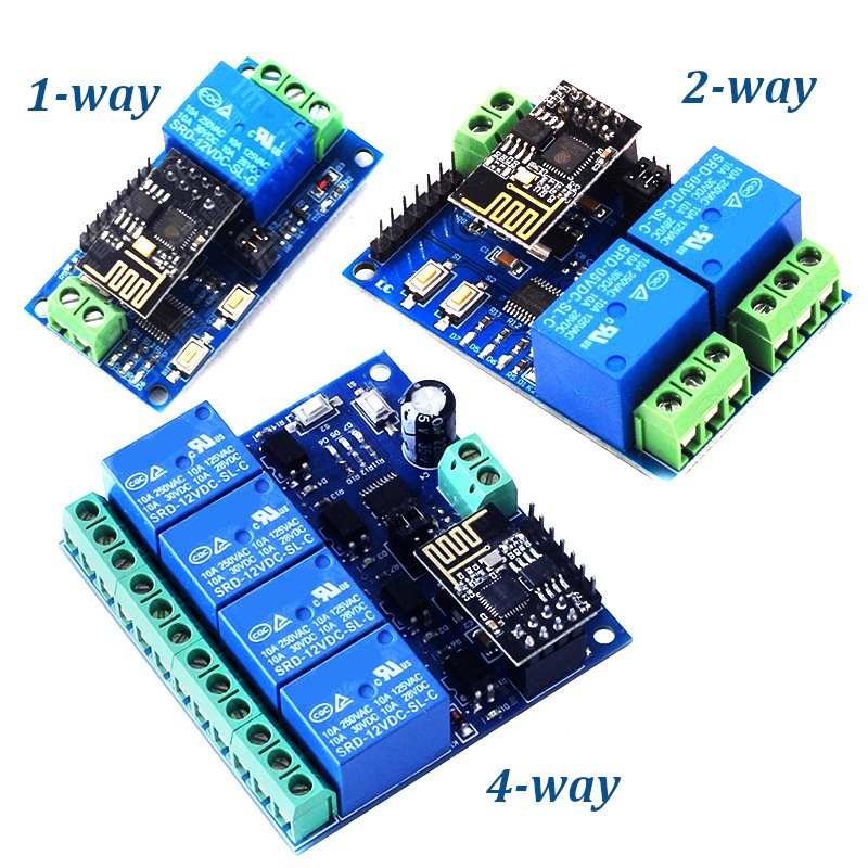 IOT Casa Inteligente WIFI Série Sem Fio Módulo De Interruptor Switcher Relé APP Tempo Controle ...
