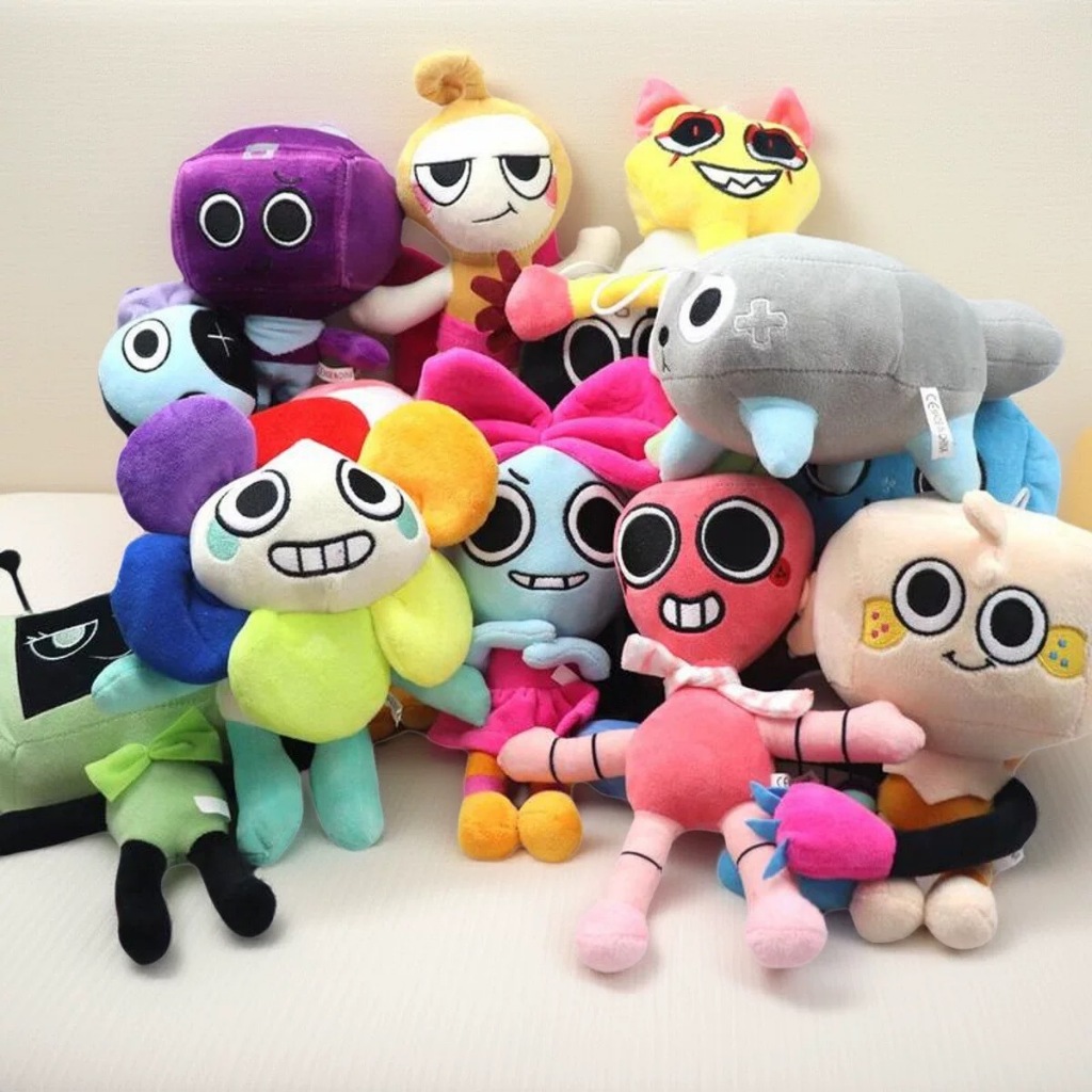 Dandy's World Plush Pebble Finn Flutter Dandys Plushie Jogo De Terror ...