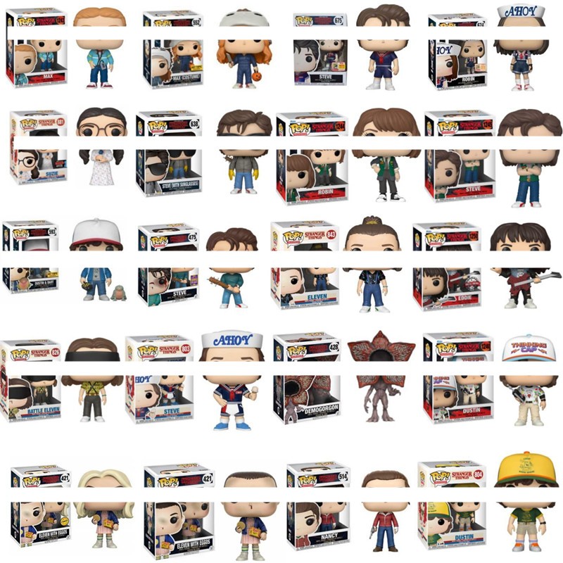 Funk o POP Television Stranger Things Dustin Steve Eleven 11 Demogorgon ...
