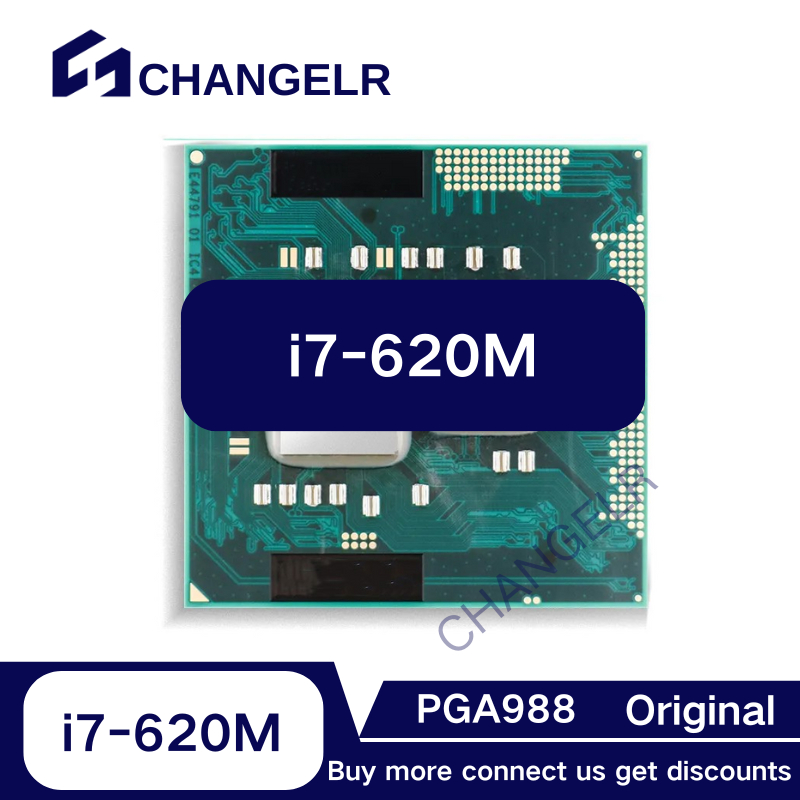 Processador CPU Core i7-620M i7 620M SLBTQ SLBPD 2.6 GHz Dual-Quad ...
