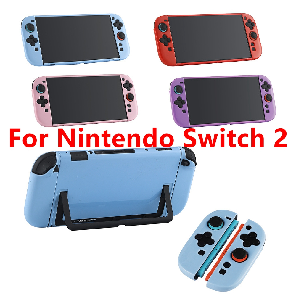 Capa TPU + PC Compatível Com Nintendo Switch 2 Grip Protetora Para Console NS2 Switch2 E ...