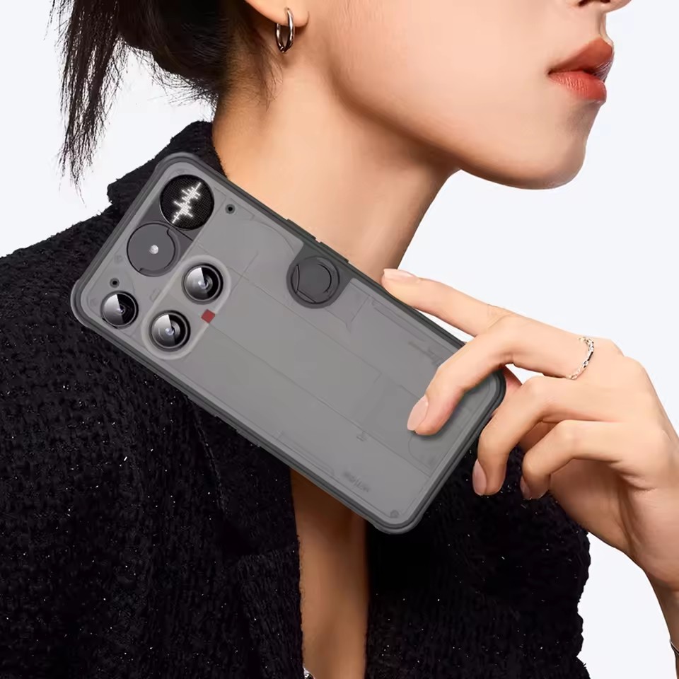 Capa Anti-Choque Transparente Para Nada Telefone 3 3A Pro 3A Shell ...