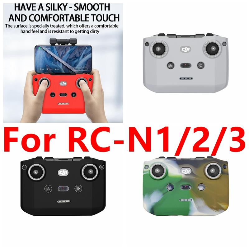 Capa Protetora De Silicone Air 3S Para DJI RC-N1/N2/N3 Controle Remoto Mini 3 Pro/4 2/3 2S Flip ...